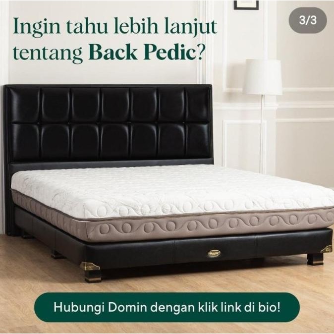 Jual Guhdo Springbed Latex Back Pedic - 180x200 - Hanya Kasur ...