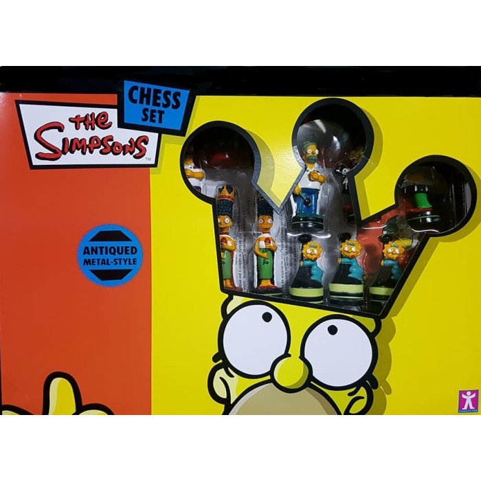 Jual [Character] The Simpsons Antiqued Chess Set | Shopee Indonesia