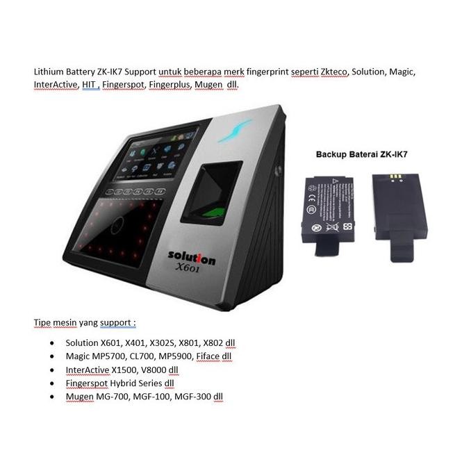 Jual Solution X601 Finger Print Mesin Absensi | Shopee Indonesia