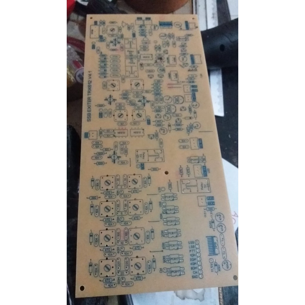 Jual pcb ssb 4 Band radio hf 3x Ne612- controler pc817 | Shopee Indonesia