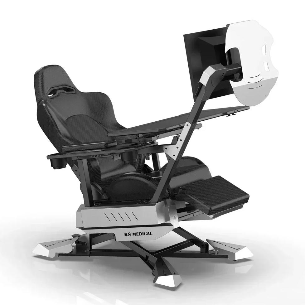 Jual ergonomic excellence cockpit gaming and office chair computer ...
