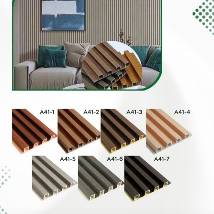 Jual WPC WALL PANEL DINDING INTERIOR | Shopee Indonesia