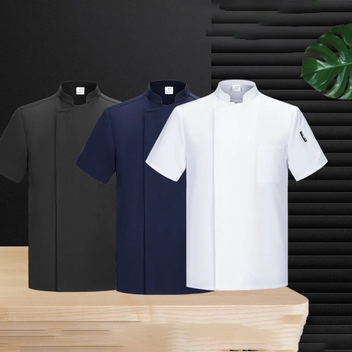 Jual Jual jacket chef baju koki chef premium jacket kerja unisex ...