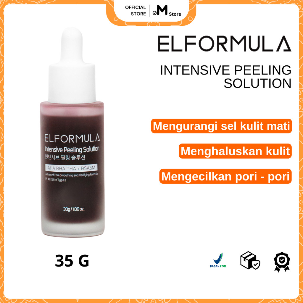 Jual ELFORMULA - Peeling Serum Eksfoliasi Wajah 30G | Mencerahkan Dark ...