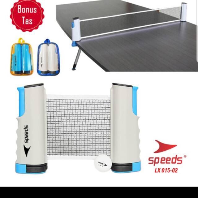 Jual Universal Net Jaring Tenis Meja Pimpong Tarik Portable 160Cm Speeds | Shopee Indonesia