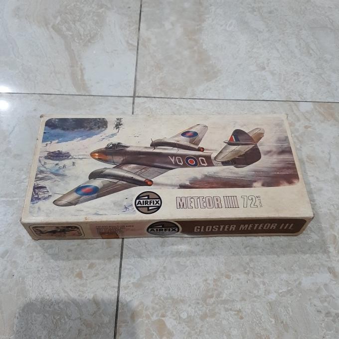 Jual Mokit Airfix Gloster Meteor III Pesawat Klasik Antik Turbo Prop ...