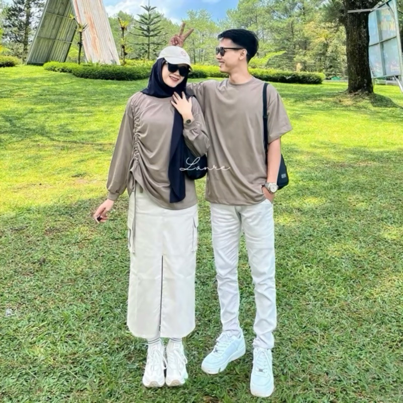 Jual Kaos Couple Atasan Baju Pasangan Pacar Keluarga Bj Thsirt Remaja ...