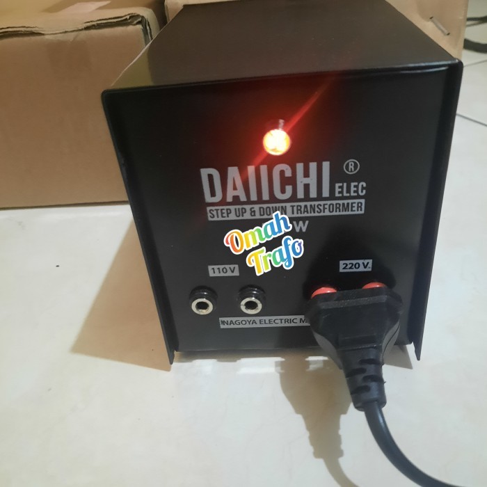 Jual Trafo Step Up Down 220V Ke 110V Travo Daichi 300 Watt | Shopee Indonesia