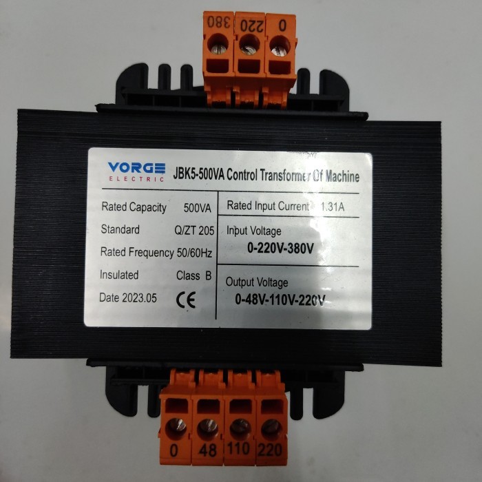 Jual Chint Transformer Trafo Step Down 500Va In 380V 220V Out 220/110/48V | Shopee Indonesia
