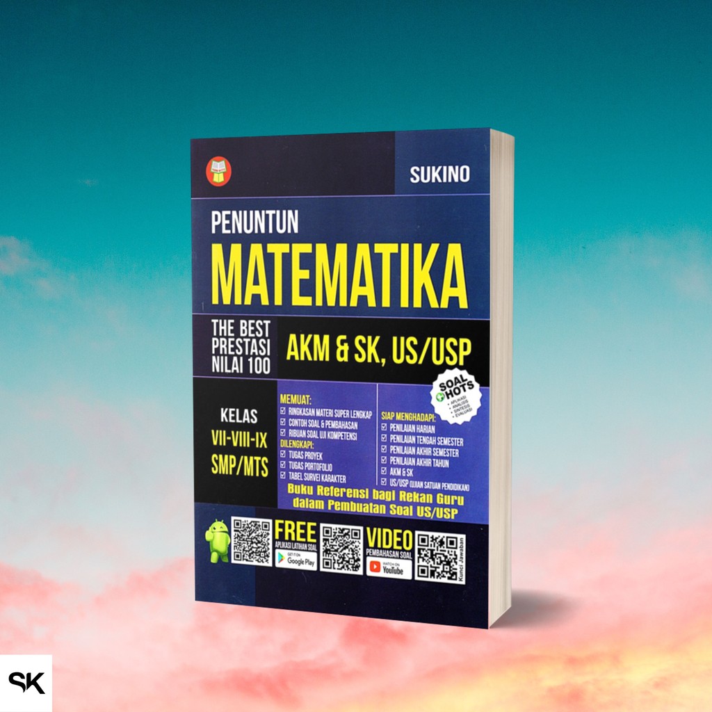 Jual Buku Penuntun Penyelesaian Soal Matematika SMP/MTS Kelas 7/VII/8/VIII/9/IX PLUS AKM/SK DAN ...