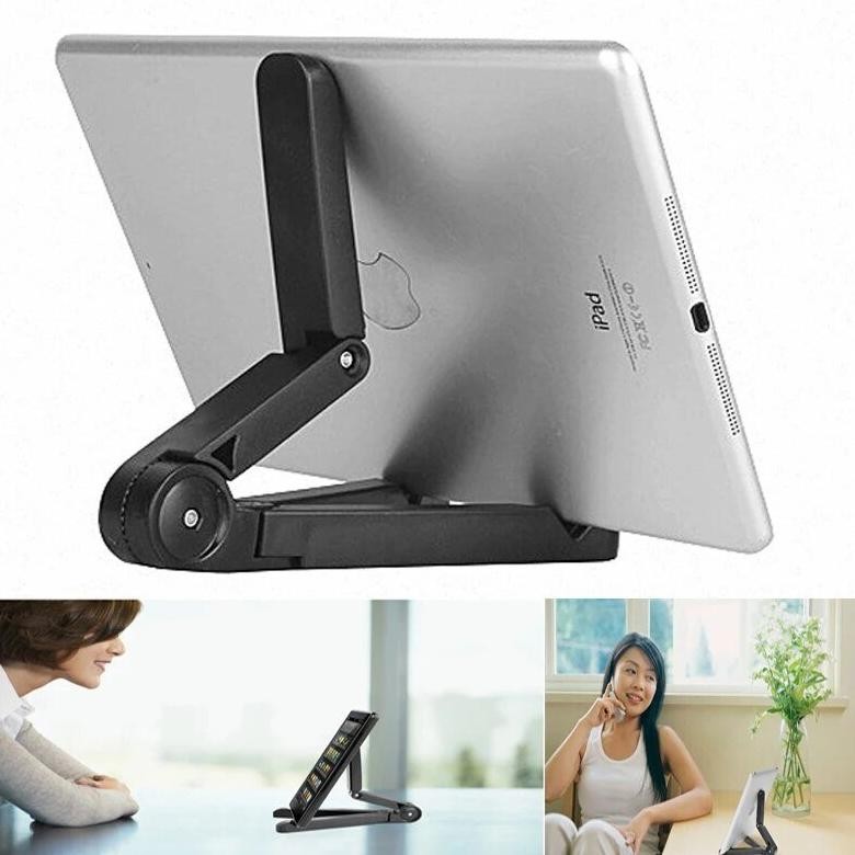 Jual Stand Tablet Lipat Universal Portabel Adjustable Triangle Tab ...