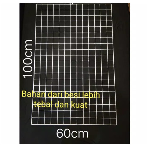 Jual Jaring Ram Besi Dinding Ukuran 60X100Cm Gantungan Hook Ram Display ...