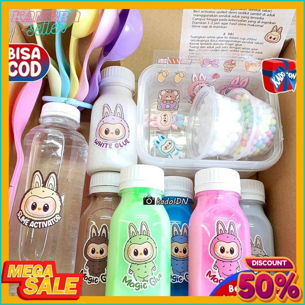 Jual Slime Kit Labubu By Kadokado.Idn (Cod) | Shopee Indonesia