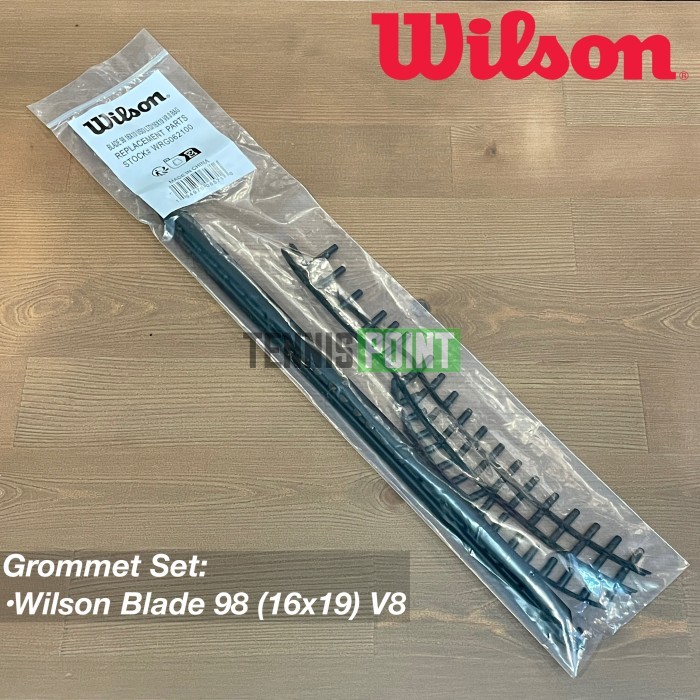 Jual Wilson Blade 98 (16x19) V8 Original Grommet Bumper Set Raket Tenis ...