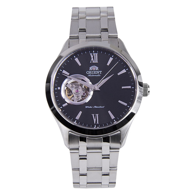 Jual Jam Tangan Pria Orient TAG03001B Automatic Men Open Heart Black ...