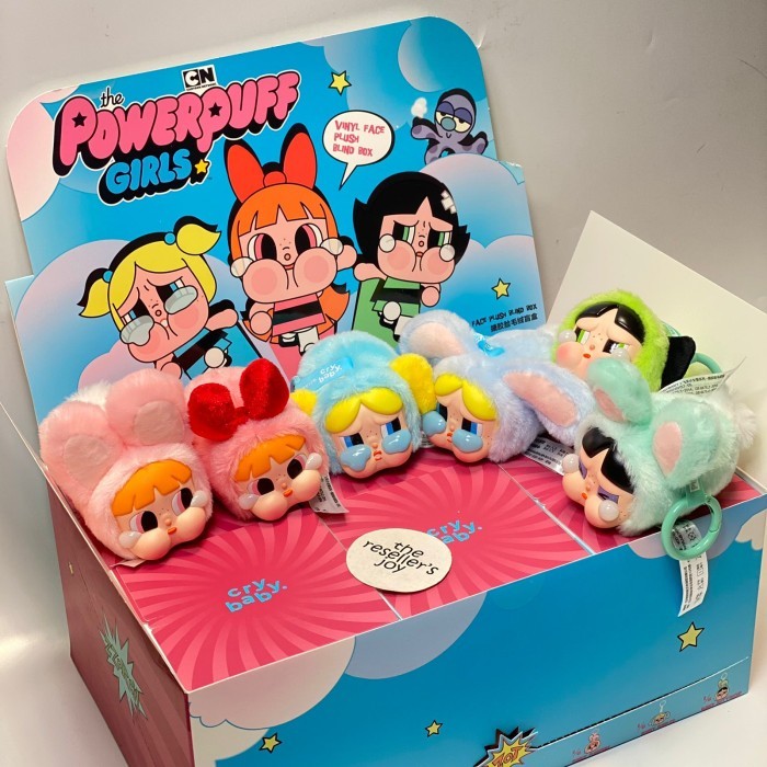 Jual Pop Mart Cry Baby Powerpuff Girls Vinyl Face Plush (100% AUTHENTIC ...