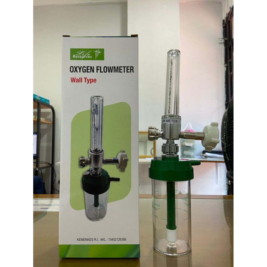 Jual Regulator Oksigen Dinding/Oxygen Flowmeter Wall Type Life ...