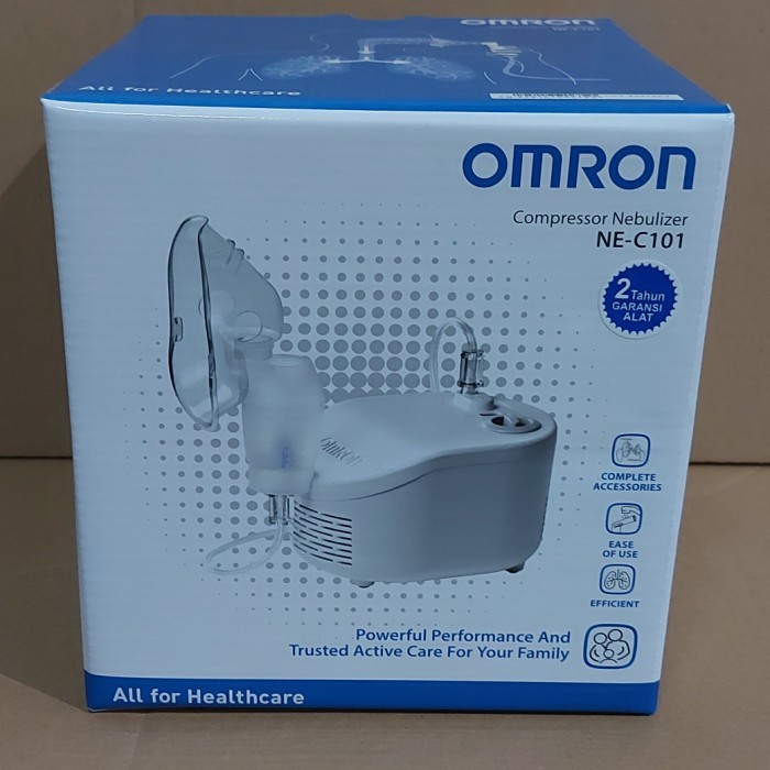 Jual Compressor Nebulizer OMRON NE-C101 / NEC101 / C101 / Alat Nebu Uap | Shopee Indonesia
