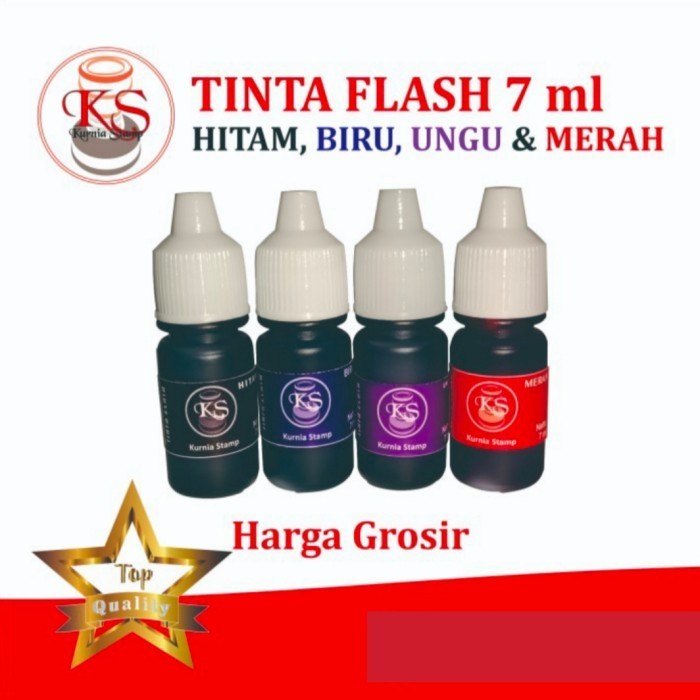 Jual MNTB" TINTA ISI ULANG STEMPEL FLASH 5 ML | Shopee Indonesia