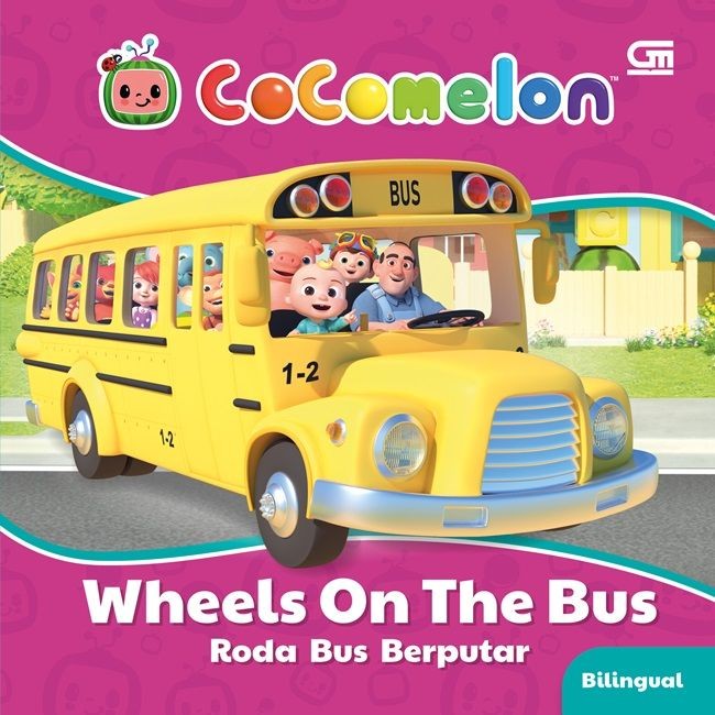 Jual Gramedia - Cocomelon: Wheels On The Bus: Roda Bus Berputar ...