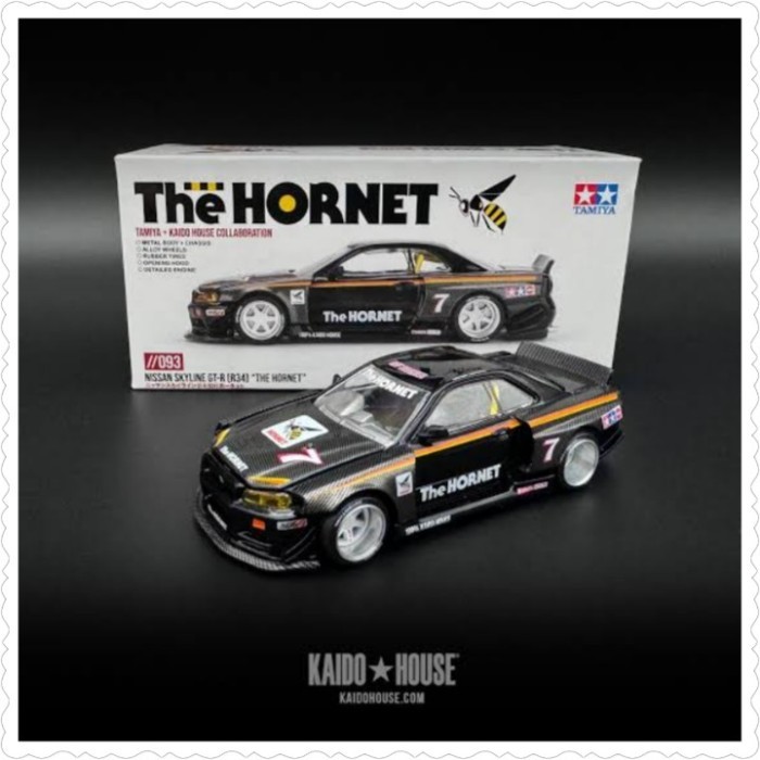 Jual MINI GT Kaido House TAMIYA THE HORNET NISSAN SKYLINE GT-R R34 ...