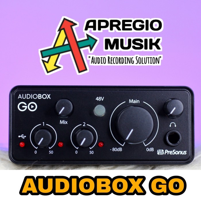 Jual Presonus Audiobox Go 2x2 Soundcard USB-C Audio Interface | Shopee ...