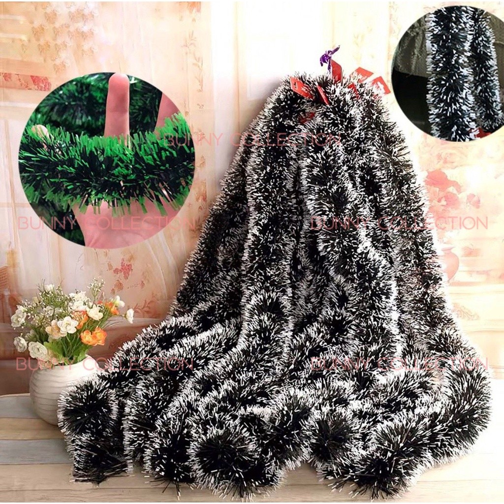 Jual Dekorasi [2 METER] SLINGER NATAL HIASAN DEKORASI SLINGER TINSEL ...