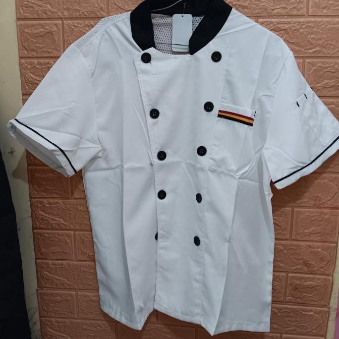 Jual baju koki seragam chef seragam kitchen baju kitchen seragam koki ...