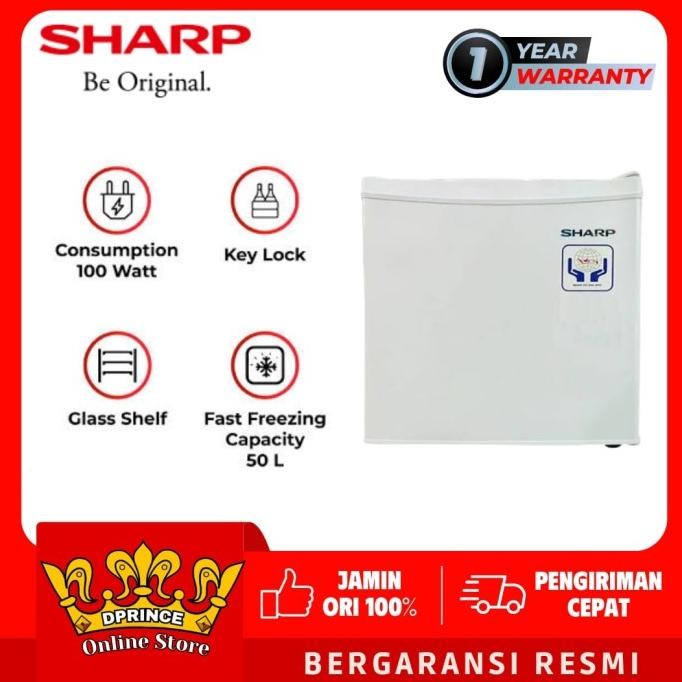 Jual SHARP Mini Bar 50MB Kulkas Portable SJ-50MB-XW MRS02 | Shopee ...