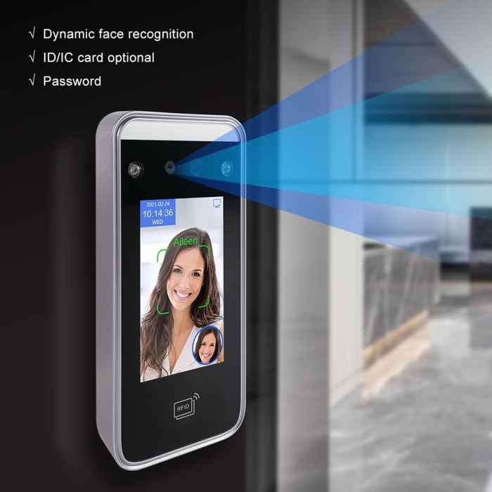 Jual Mesin Absensi Dengan Wajah/ Face Recognition With Acess Control ...