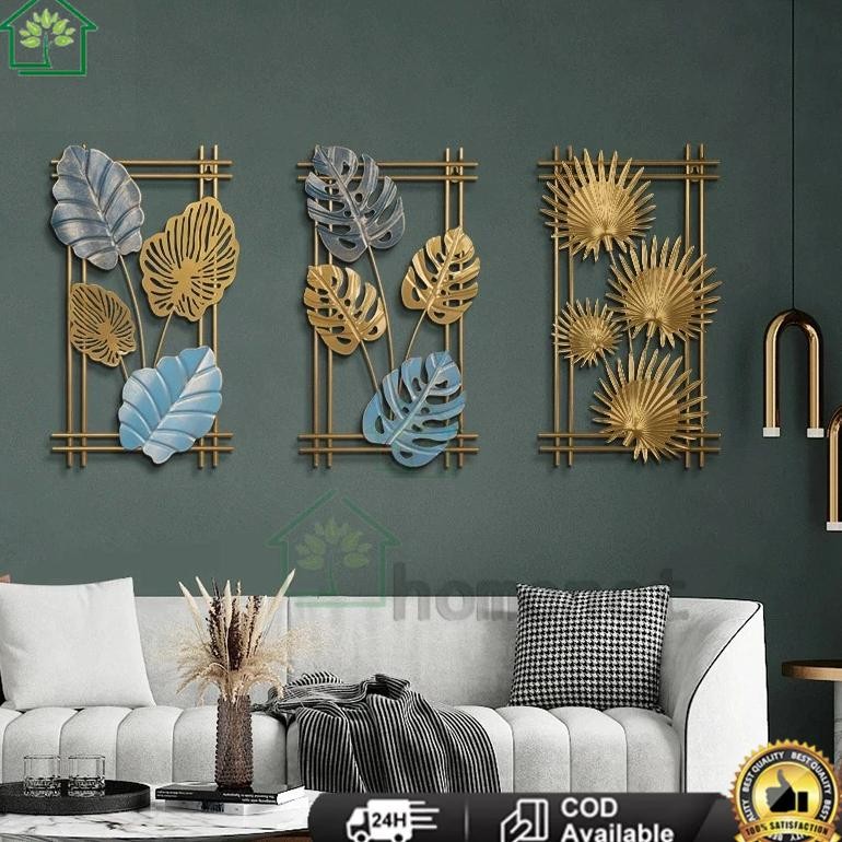Jual Harga-TerendahCOD WallDecor Hiasan Dinding Aesthetic Frame Metal ...