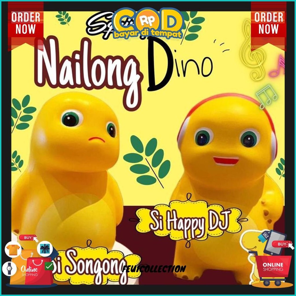 Jual Squishy Dino Soft Slow Squishy Dinosaurus Squishy Naga Boneka ...