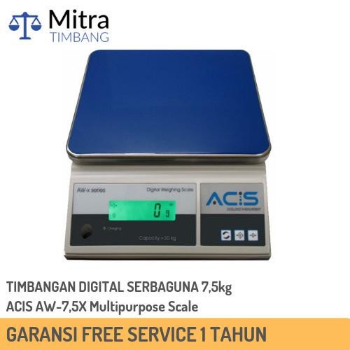 Jual Timbangan Digital Serbaguna 7,5Kg Acis / Aw-7,5X Multipurpose Scale | Shopee Indonesia