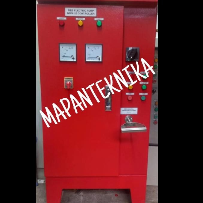 Jual PANEL HYDRANT FIRE MAIN ELECTRIC PUMP 18.5KW (S/D) STD NFPA-20 ...
