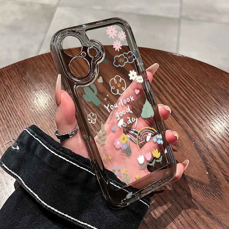 Jual Bunga Luar Negeri Transparan Fresh Premium Aesthetic Case Hp ...