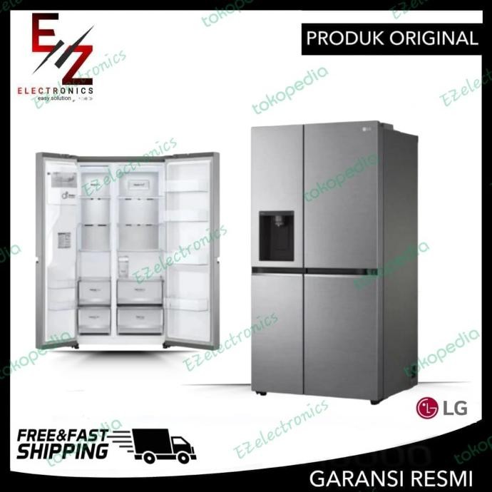 Jual Dijamin Hemat | Lg Gc-L257Sfzl Kulkas Lg Side By Side Gc L257Sfzl Inverter Ice Maker ...