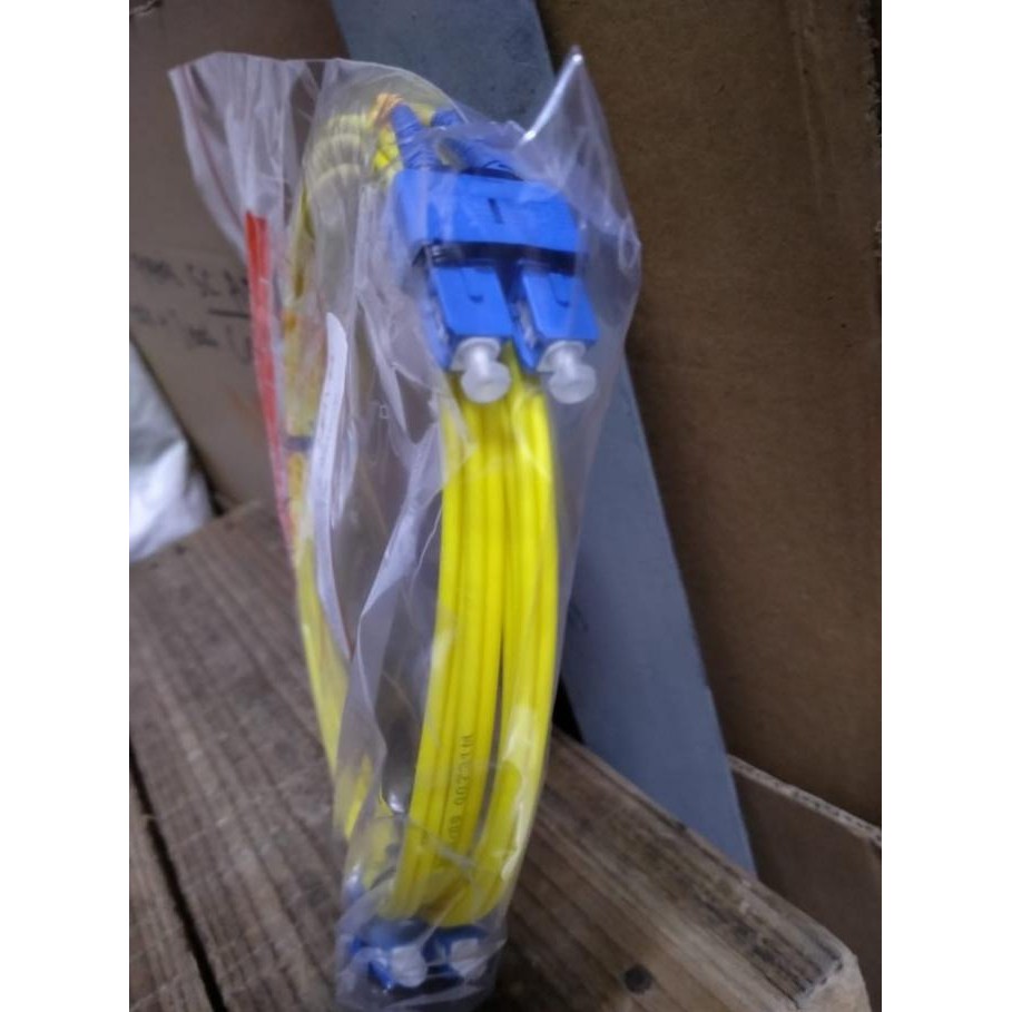 Jual netviel patch cord SC-LC singlemode 3meter duplex [ REY ACC ] | Shopee Indonesia