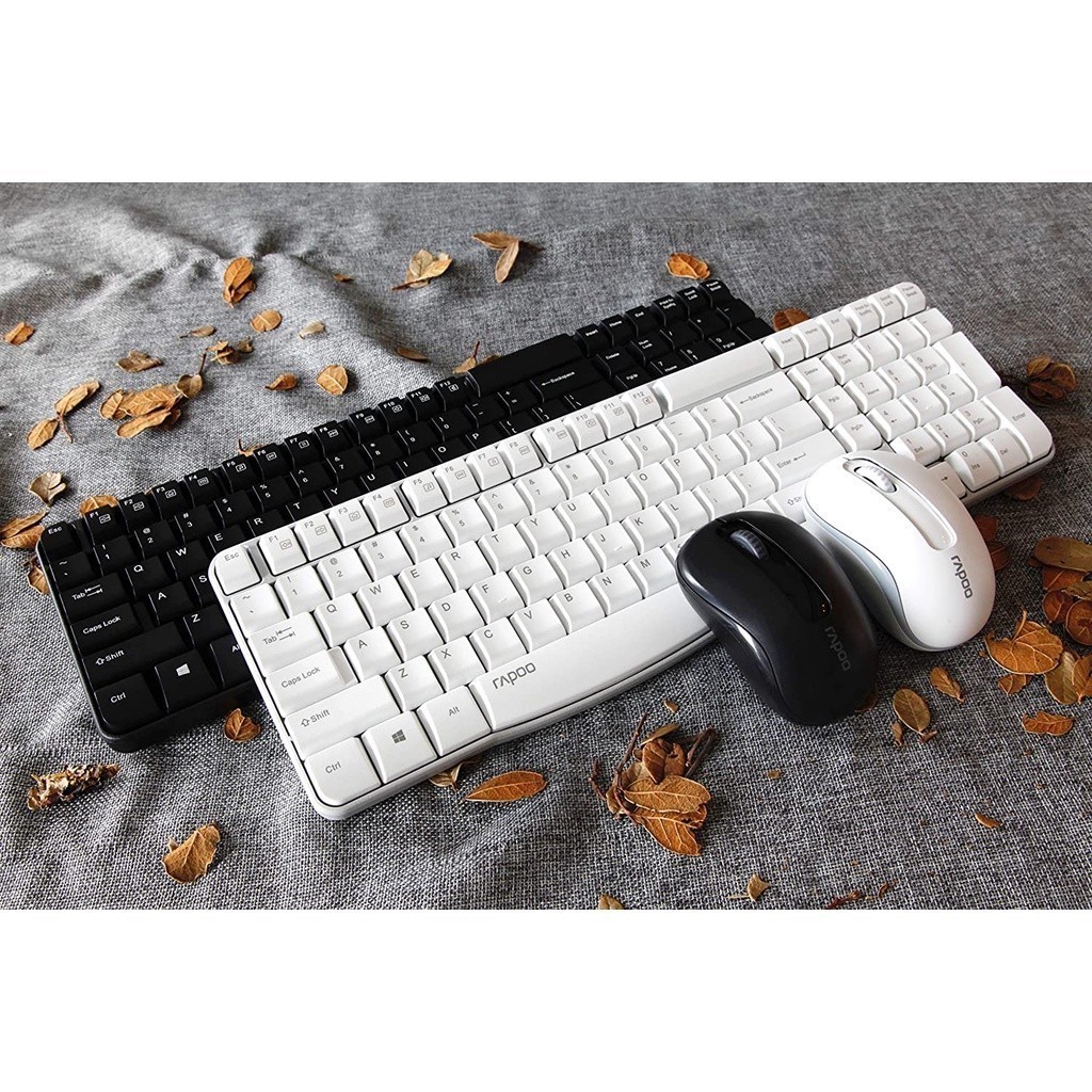 Jual RAPOO KEYBOARD WIRELESS COMBO X1800S | Shopee Indonesia