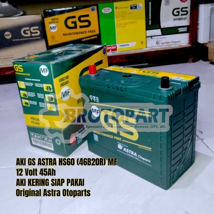 Jual Aki Mobil Kering Suzuki Apv, Carabian, Jimny, S-Cross Gs Astra Ns60 Mf Hemat | Shopee Indonesia