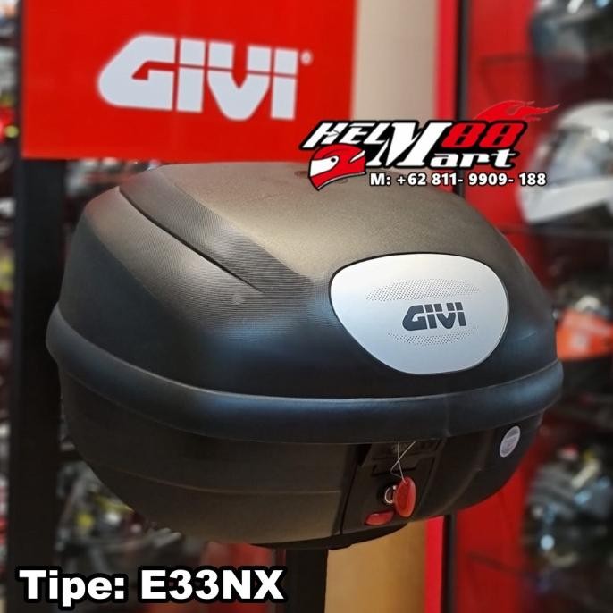 Jual Box GIVI E33NX Box Touring Box Motor Box Givi E33 NX Box Helm 33 Liter | Shopee Indonesia