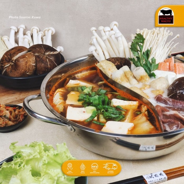 Jual Kuwa Bumbu Kuah Hotpot Shabu Shabu Instant Halal 100Gr | Shopee ...