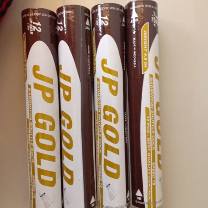 Jual SHUTTLECOCK JP GOLD BADMINTON KOK JAYA PRO BULUTANGKIS COCK ...