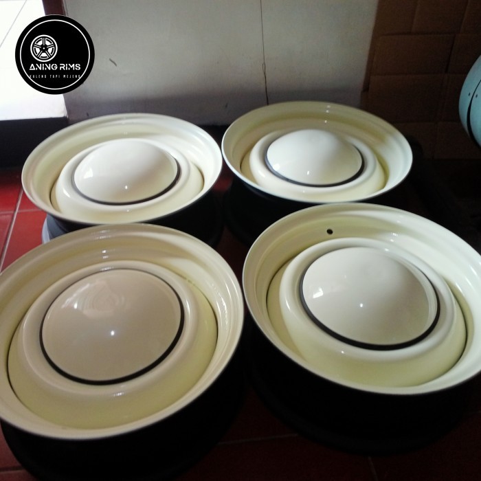 Jual Velg kaleng custom monoblock plus dop | Shopee Indonesia