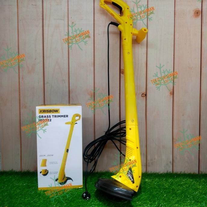 Jual Pemotong Rumput Listrik Senar Krisbow 250 Watt | Shopee Indonesia