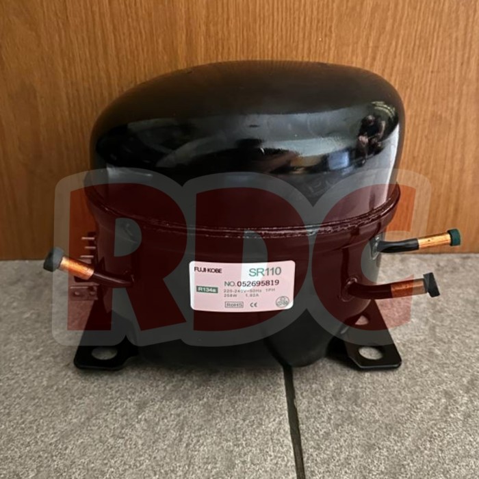 Jual KOMPRESOR FUJI-KOBE SR110 COMPRESSOR KULKAS FREEZER 1/3PK R134 ...