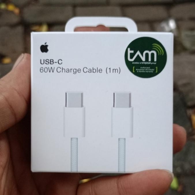Jual Apple USB C to C Braided Cable for Iphone 15 Pro / 15 Pro Max ...