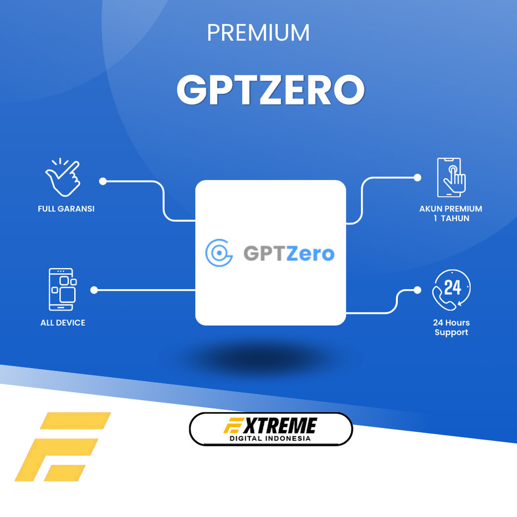 Jual GPT Zero Premium 1 Tahun - Menemukan deteksi AI Full Garansi Full ...