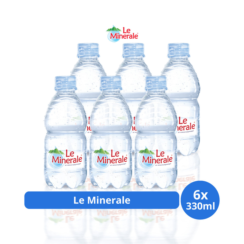 Jual Le Minerale 330ml x 6 pcs | Shopee Indonesia
