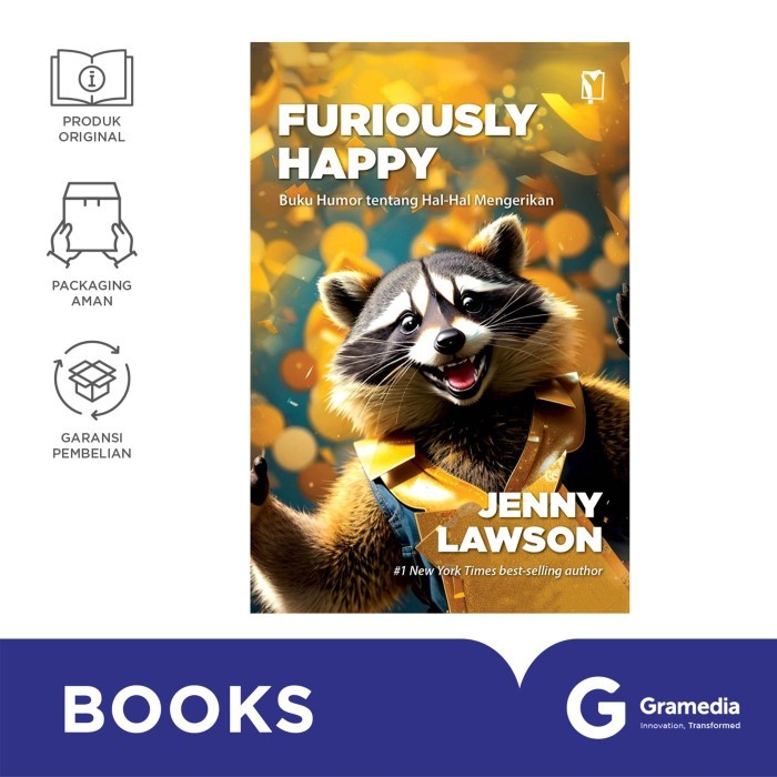 Jual Buku Furiously Happy (Jenny Lawson) | Shopee Indonesia