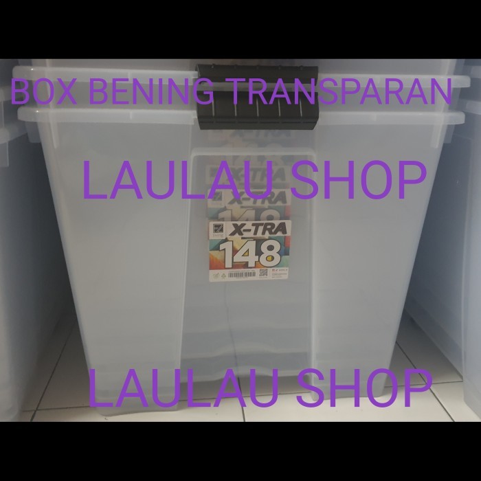 Jual Box Container EZY 138 Liter Bening Mega Shinpo Kontainer Krat ...